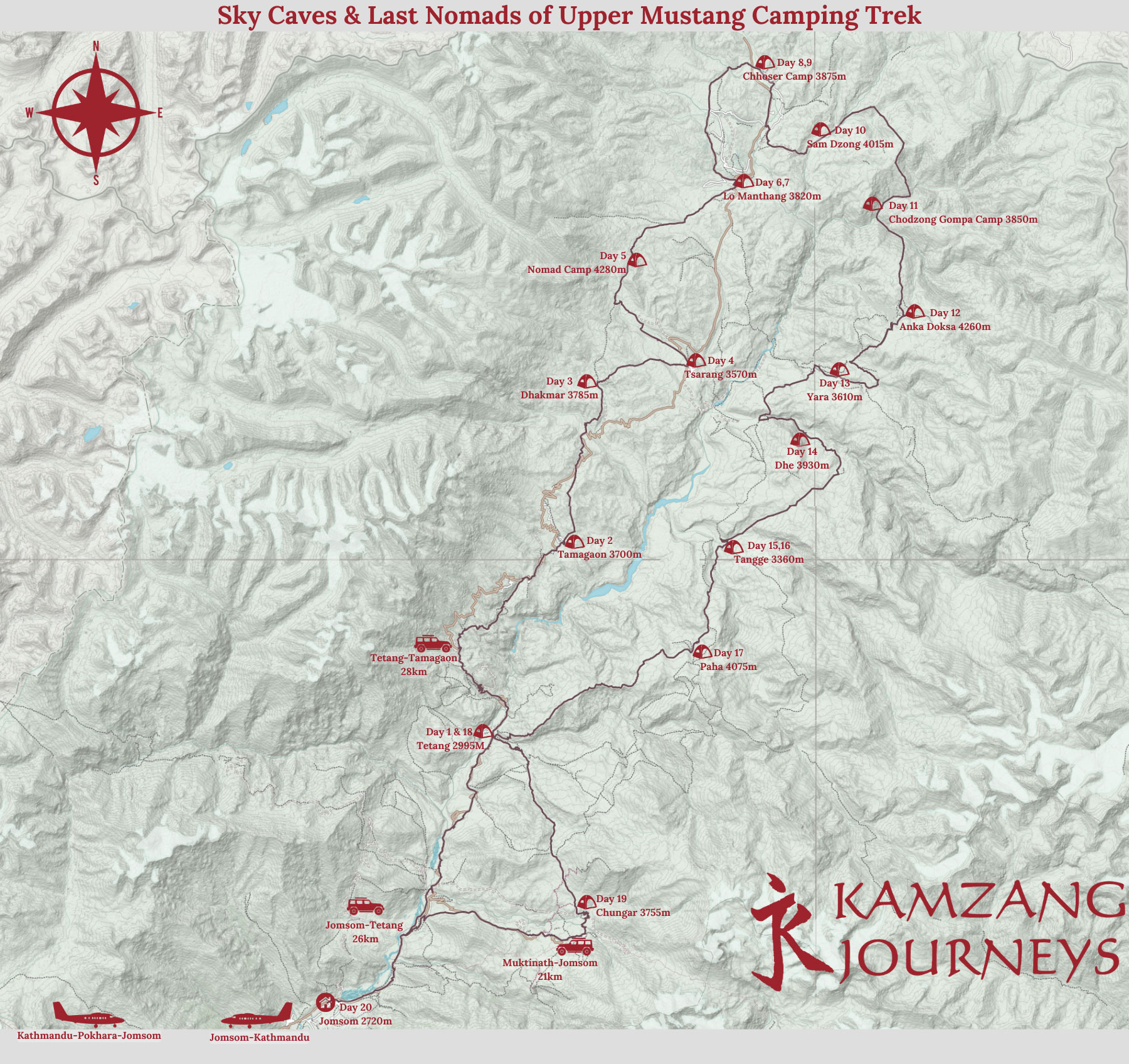 Sky Caves & the Last Nomads of Upper Mustang Trek - Nepal | Kamzang ...